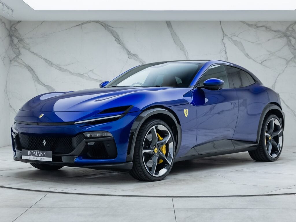 Used Ferrari Purosangue for sale | Blu Elettrico 2020