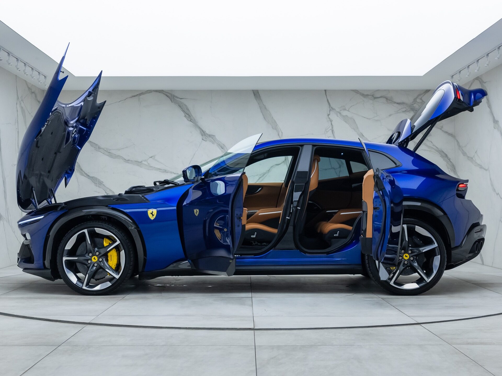 Used Ferrari Purosangue for sale | Blu Elettrico 2020