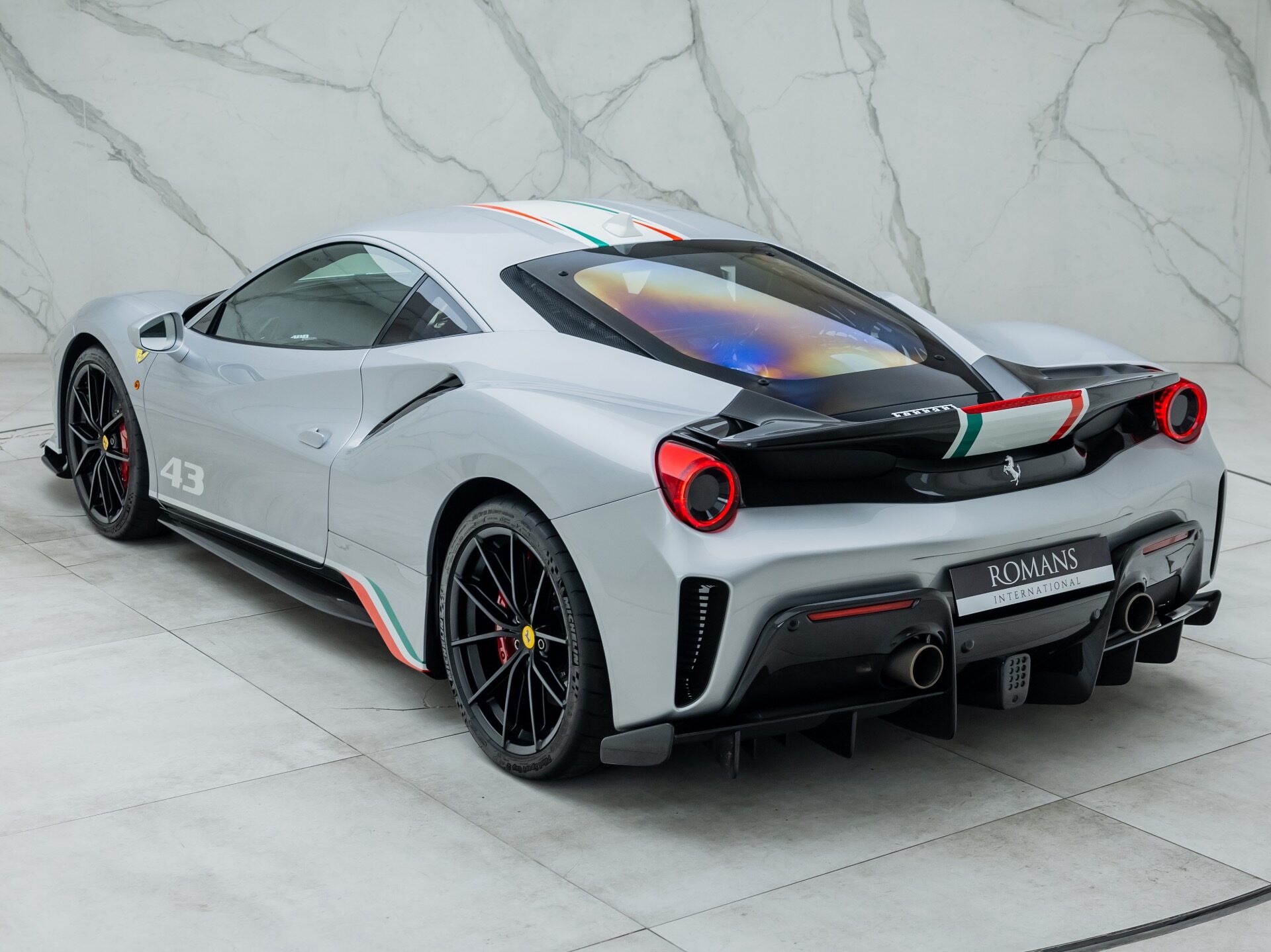 Used Ferrari 488 Pista Piloti for sale | Argento Nurburgring