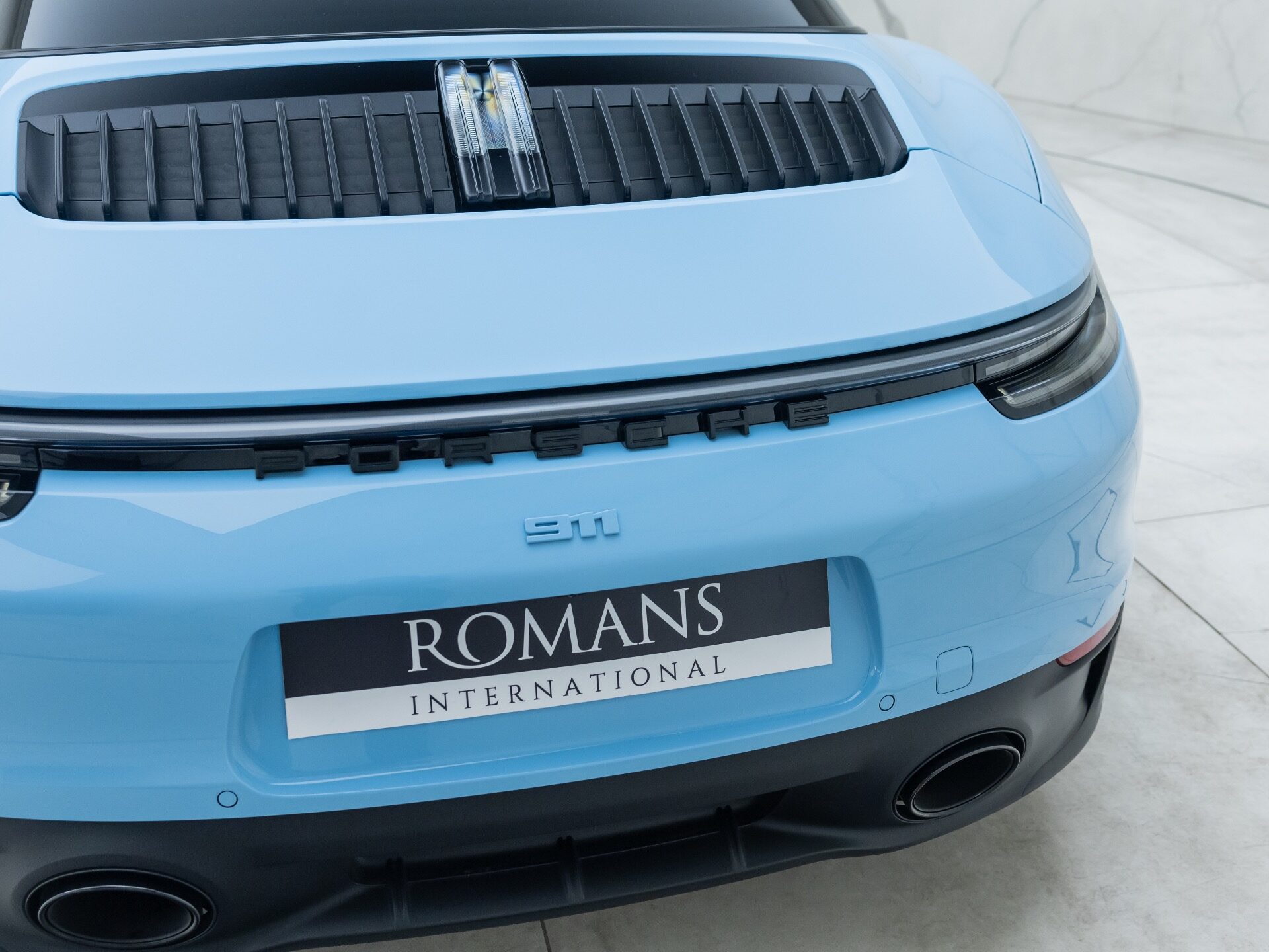 Used Porsche 911 Targa 4 GTS (992) for sale | PTS Gulf Blue