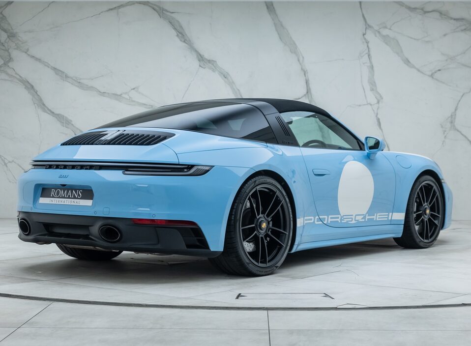 Used Porsche 911 Targa 4 GTS (992) for sale | PTS Gulf Blue