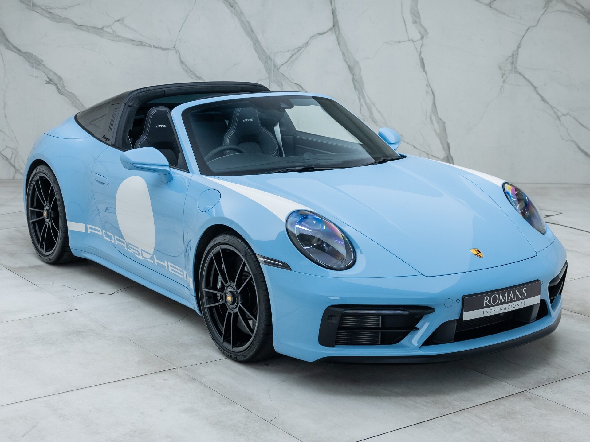 Used Porsche 911 Targa 4 GTS (992) for sale | PTS Gulf Blue