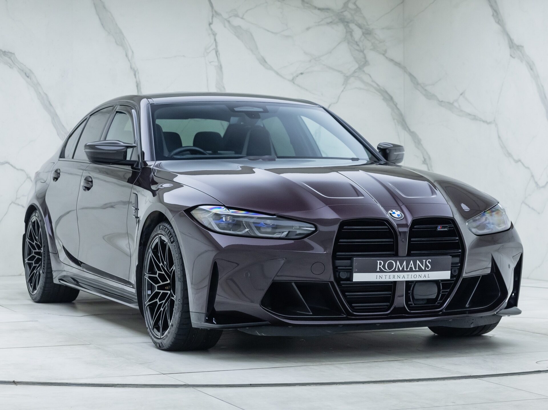 Used BMW M3 COMPETITION M XDRIVE for sale | Belladonna Purple Metallic