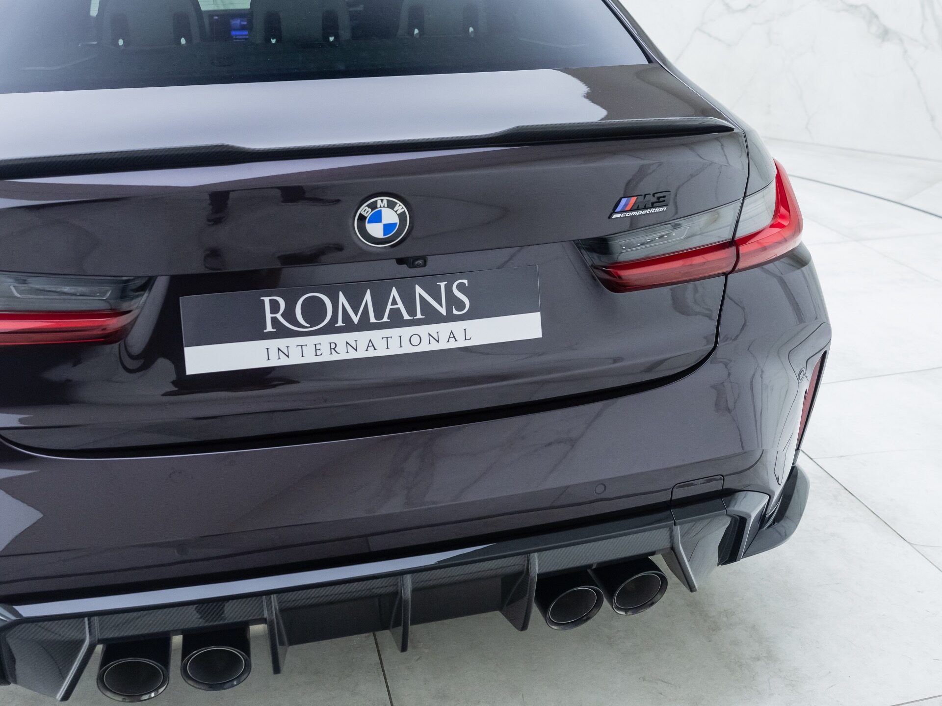 Used BMW M3 COMPETITION M XDRIVE for sale | Belladonna Purple Metallic