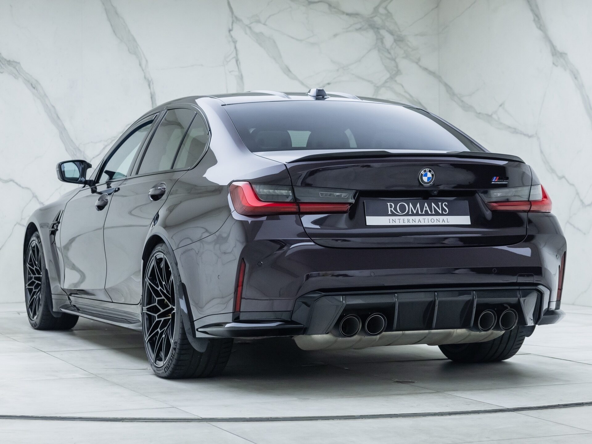 Used BMW M3 COMPETITION M XDRIVE for sale | Belladonna Purple Metallic