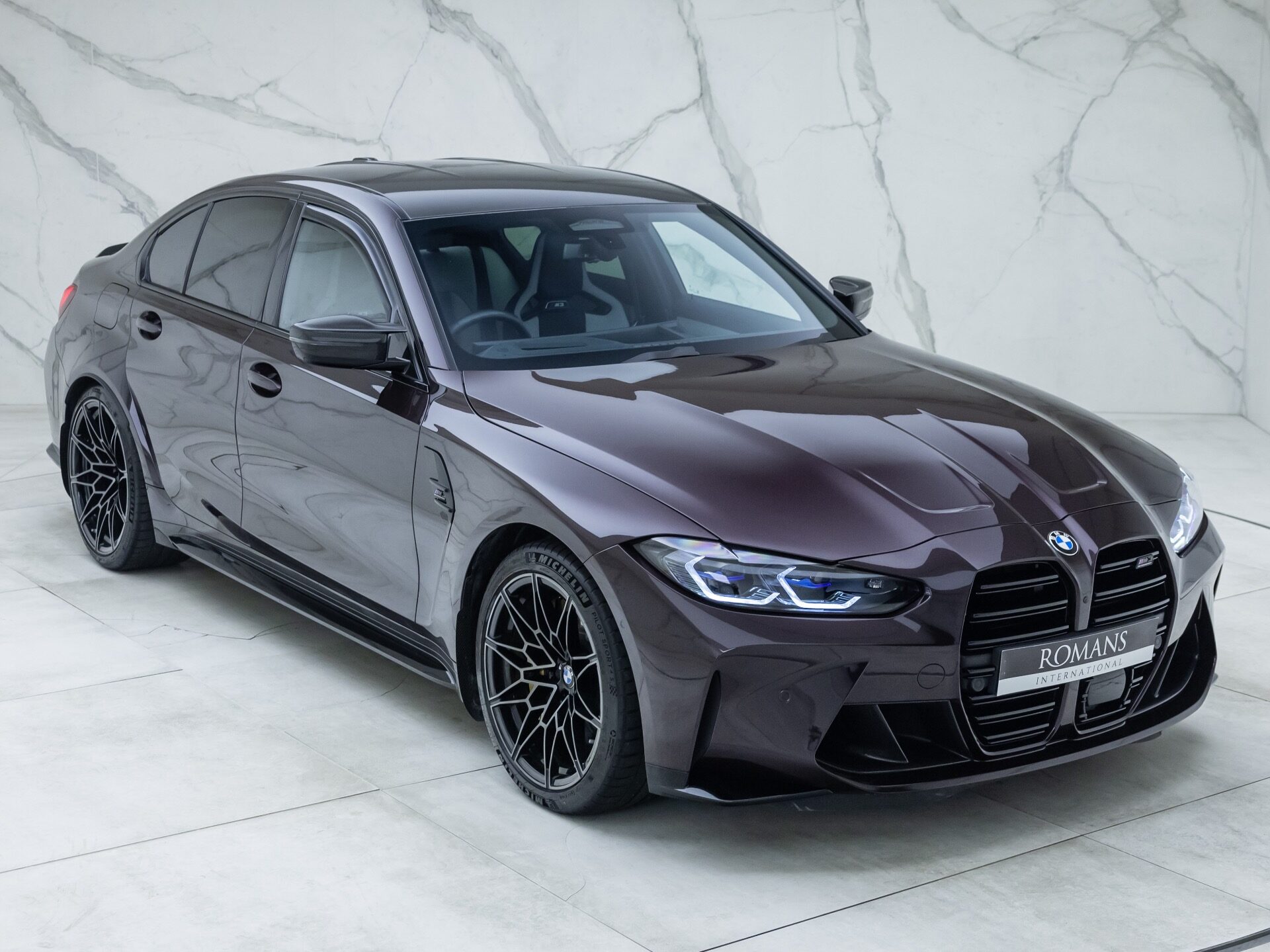 Used BMW M3 COMPETITION M XDRIVE for sale | Belladonna Purple Metallic