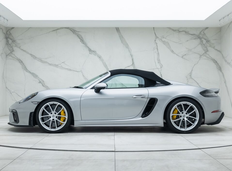 Used Porsche 718 SPYDER for sale | GT Silver Metallic
