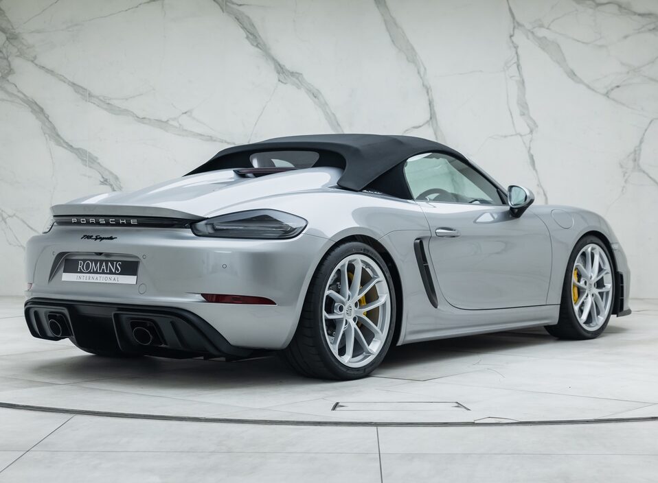 Used Porsche 718 SPYDER for sale | GT Silver Metallic