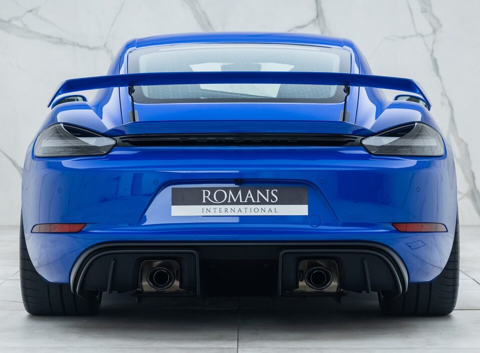 Used Porsche Cayman GT4 (718) for sale | PTS Nogaro Blue Metallic