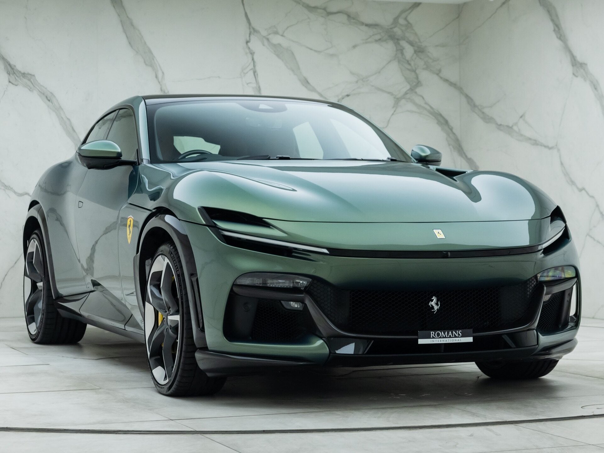 Used Ferrari Purosangue for sale | Verde Minerale