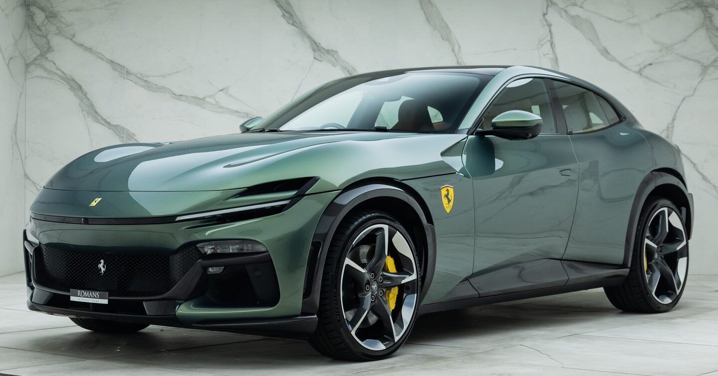 Used Ferrari Purosangue for sale | Verde Minerale