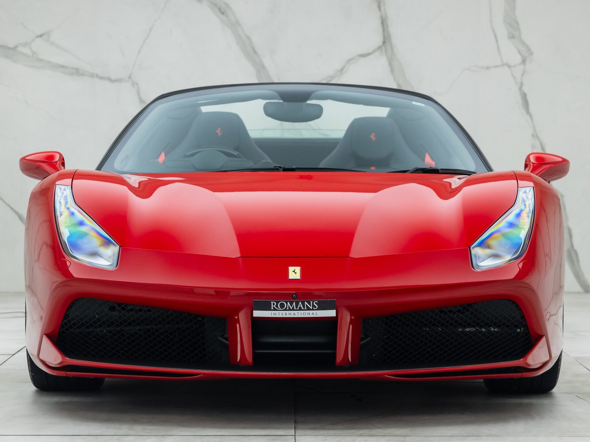 Used Ferrari 488 SPIDER for sale | Rosso Corsa Metallic