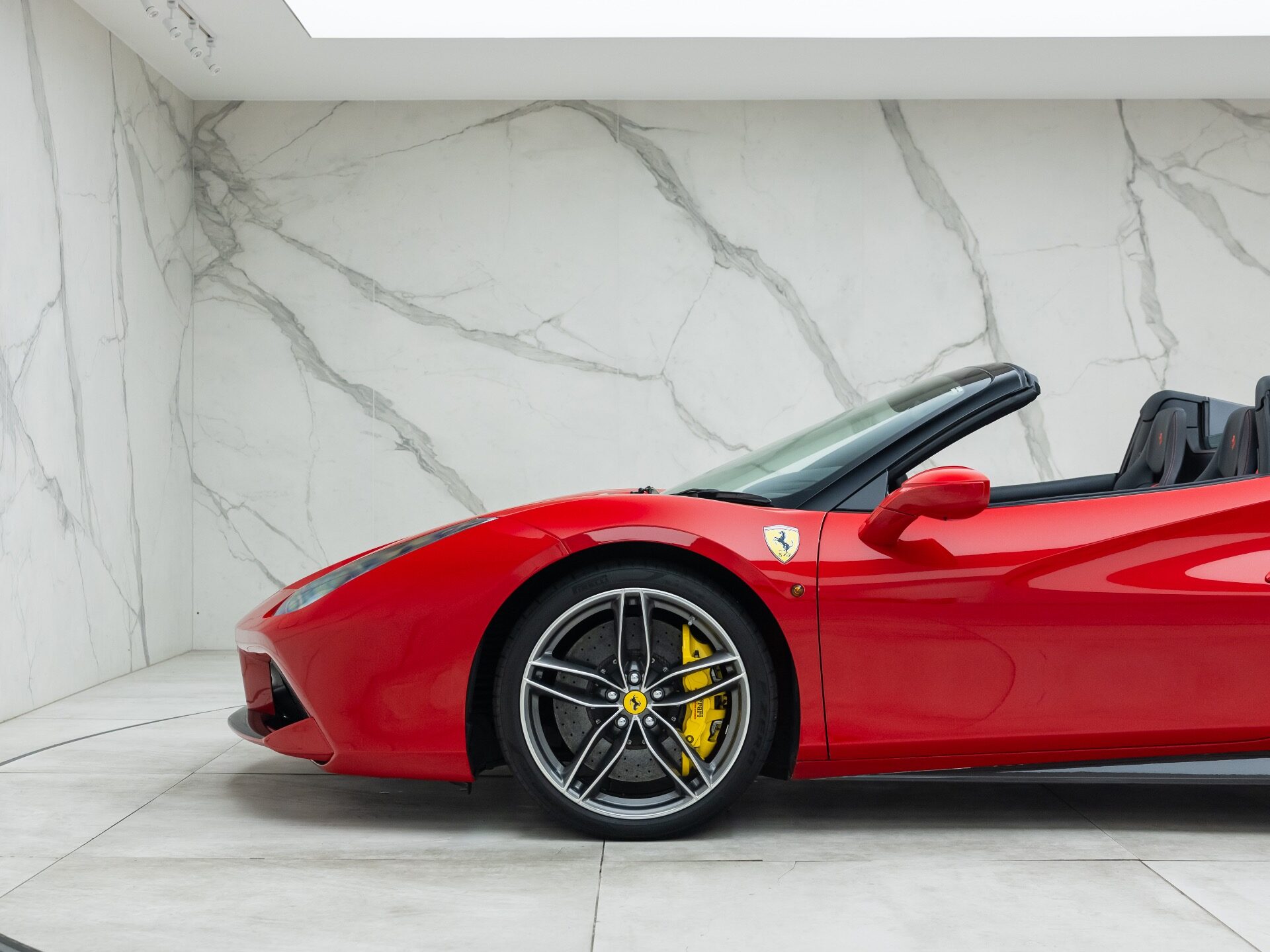 Used Ferrari 488 SPIDER for sale | Rosso Corsa Metallic