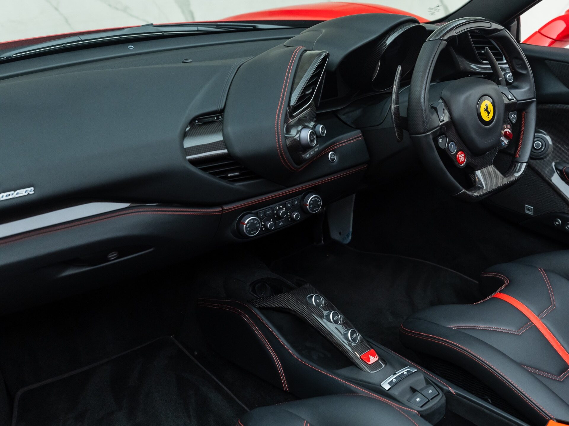 Used Ferrari 488 SPIDER for sale | Rosso Corsa Metallic