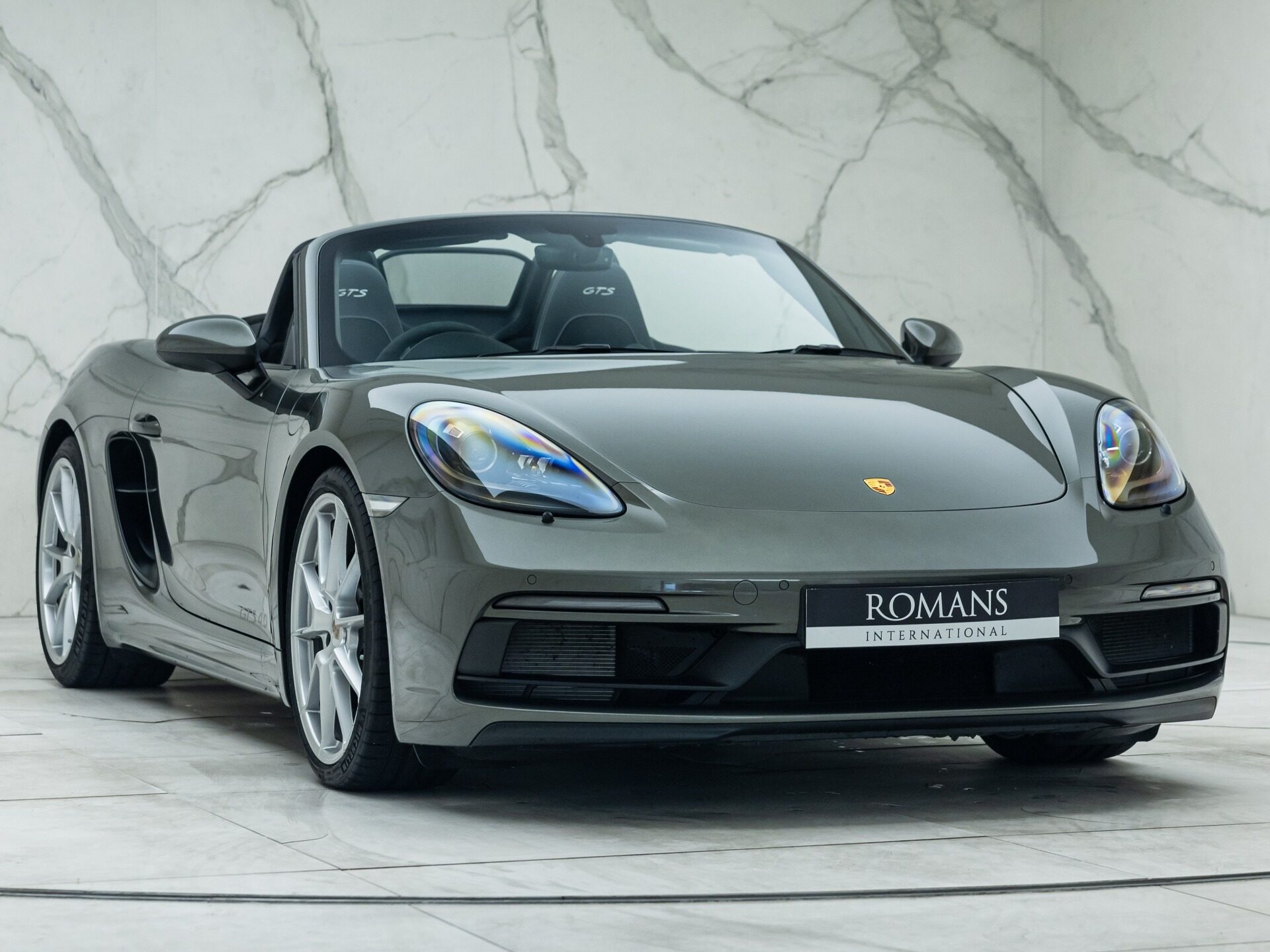 Used Porsche 718 BOXSTER GTS 4.0 for sale | Aventurine Green Metallic