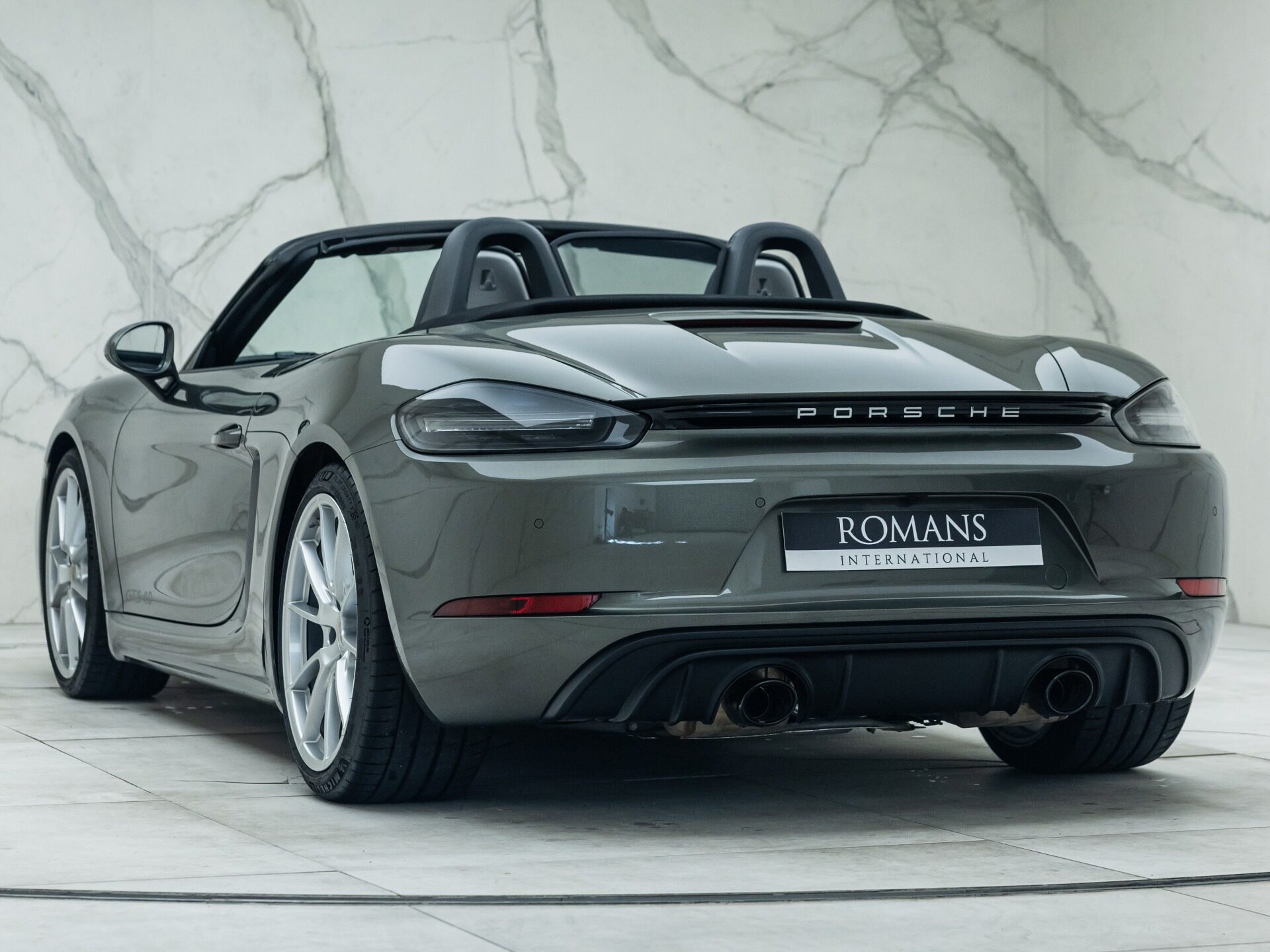 Used Porsche 718 BOXSTER GTS 4.0 for sale | Aventurine Green Metallic
