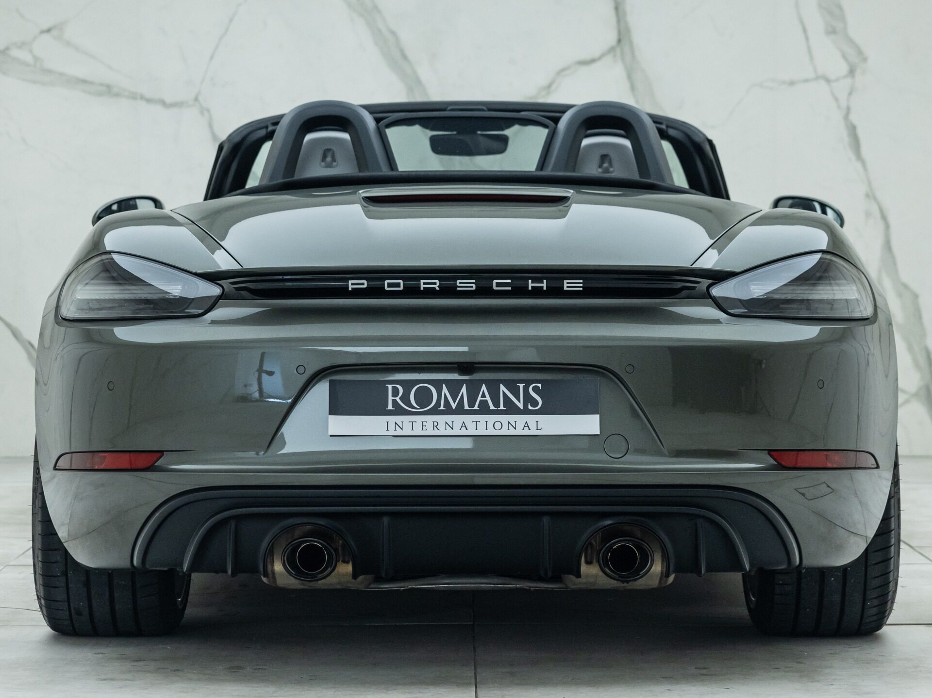 Used Porsche 718 BOXSTER GTS 4.0 for sale | Aventurine Green Metallic