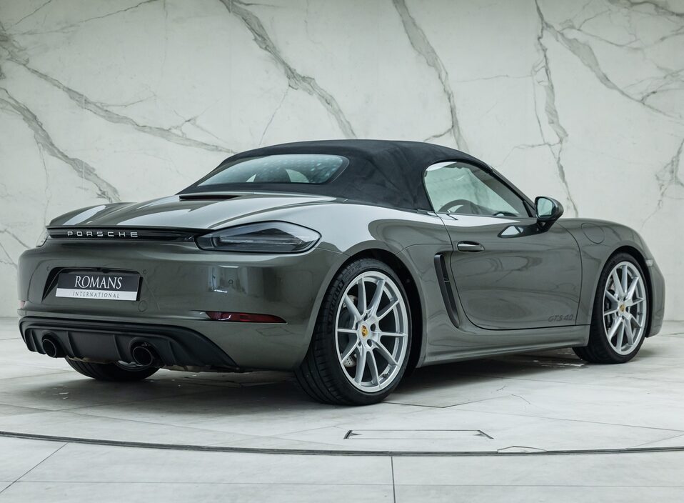 Used Porsche 718 BOXSTER GTS 4.0 for sale | Aventurine Green Metallic