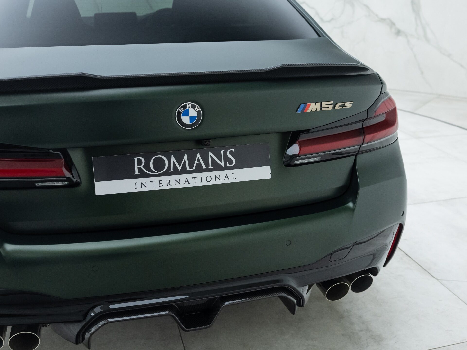 Used BMW M5 CS for sale | Individual Frozen Deep Green