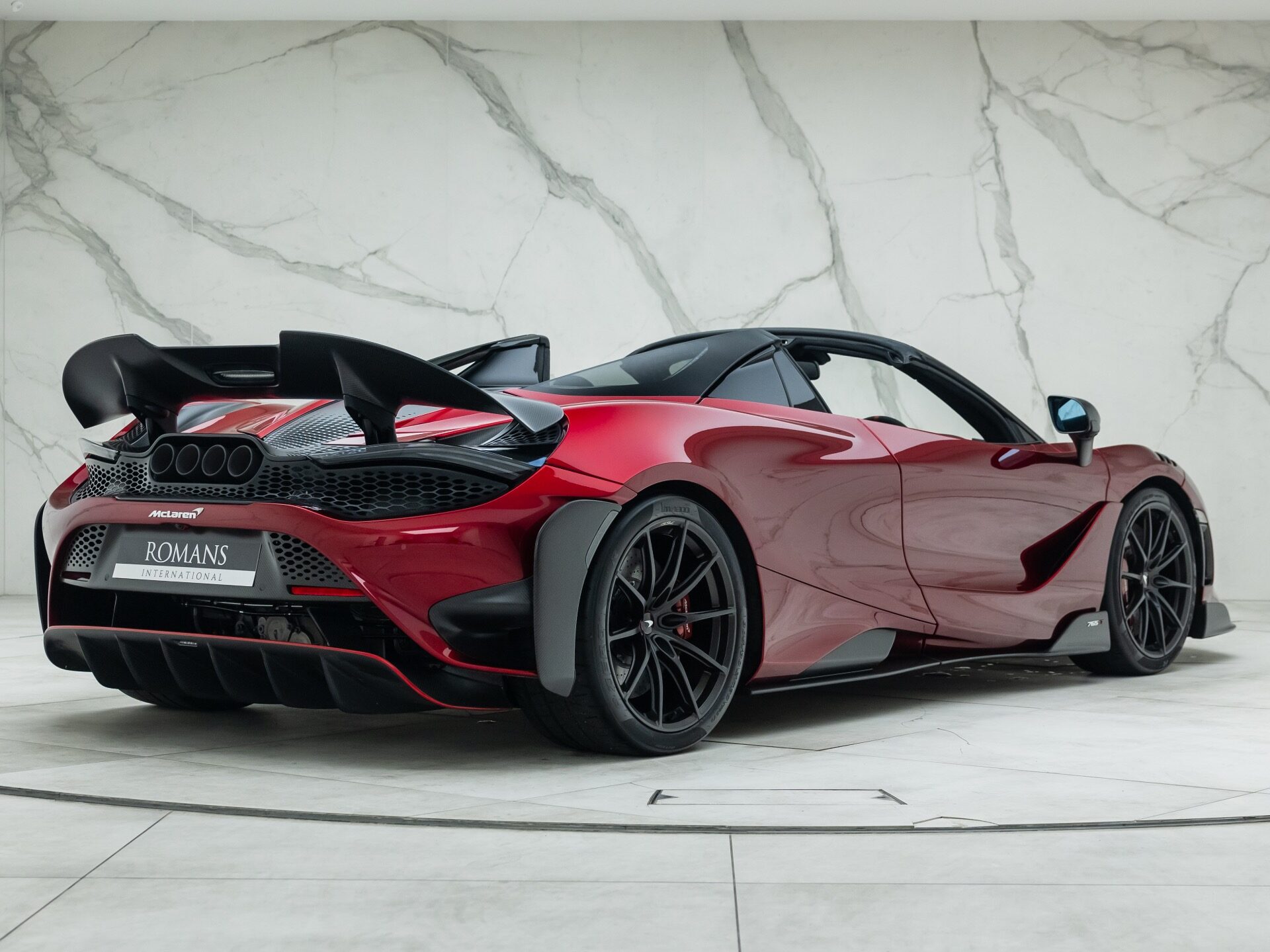 Used McLaren 765LT Spider for sale | MSO Defined Volcano Red