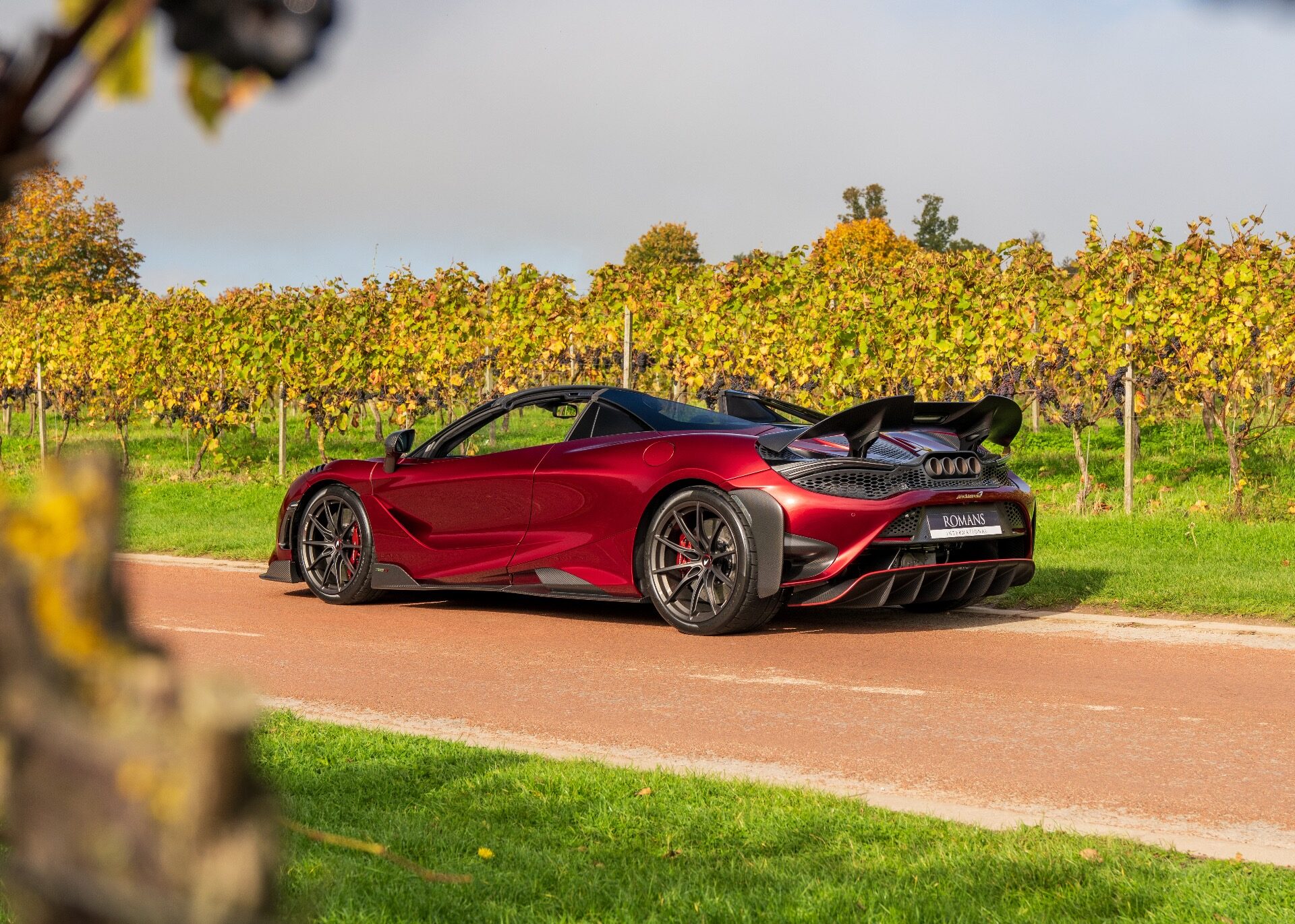 Used McLaren 765LT Spider for sale | MSO Defined Volcano Red