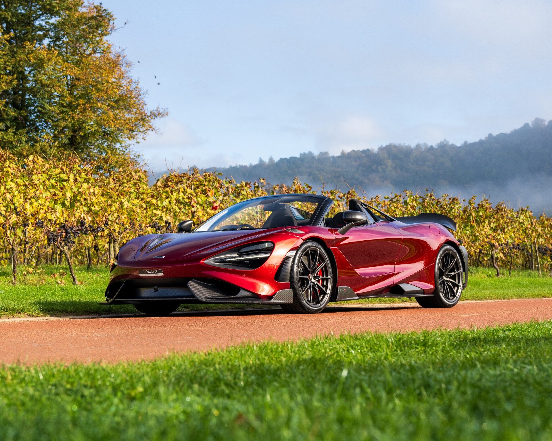 Used McLaren 765LT Spider for sale | MSO Defined Volcano Red