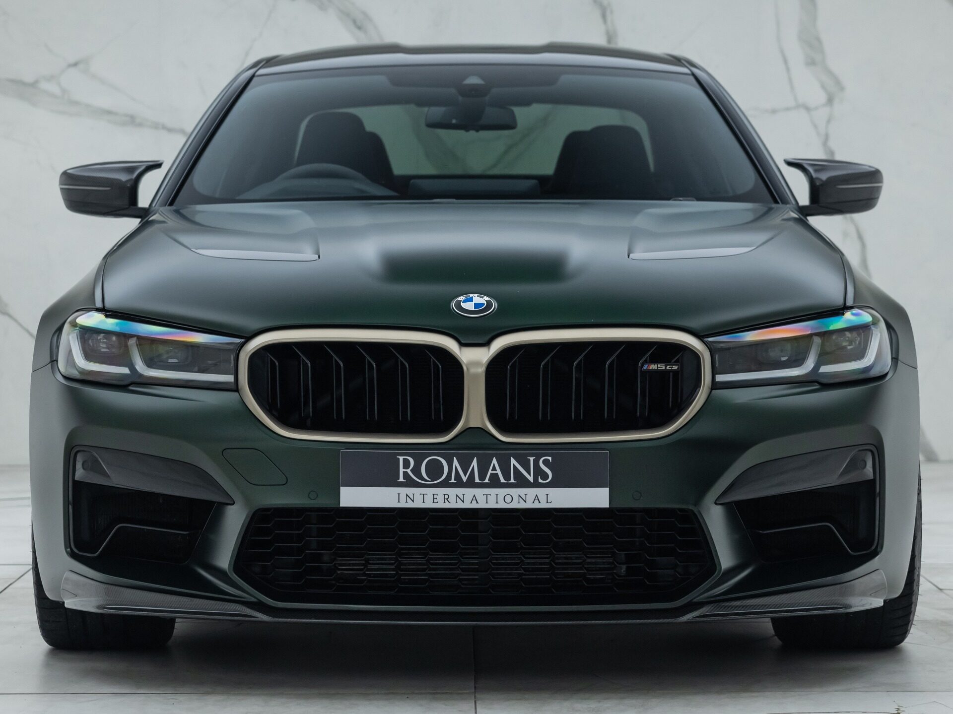 Used BMW M5 CS for sale | Individual Frozen Deep Green Metallic