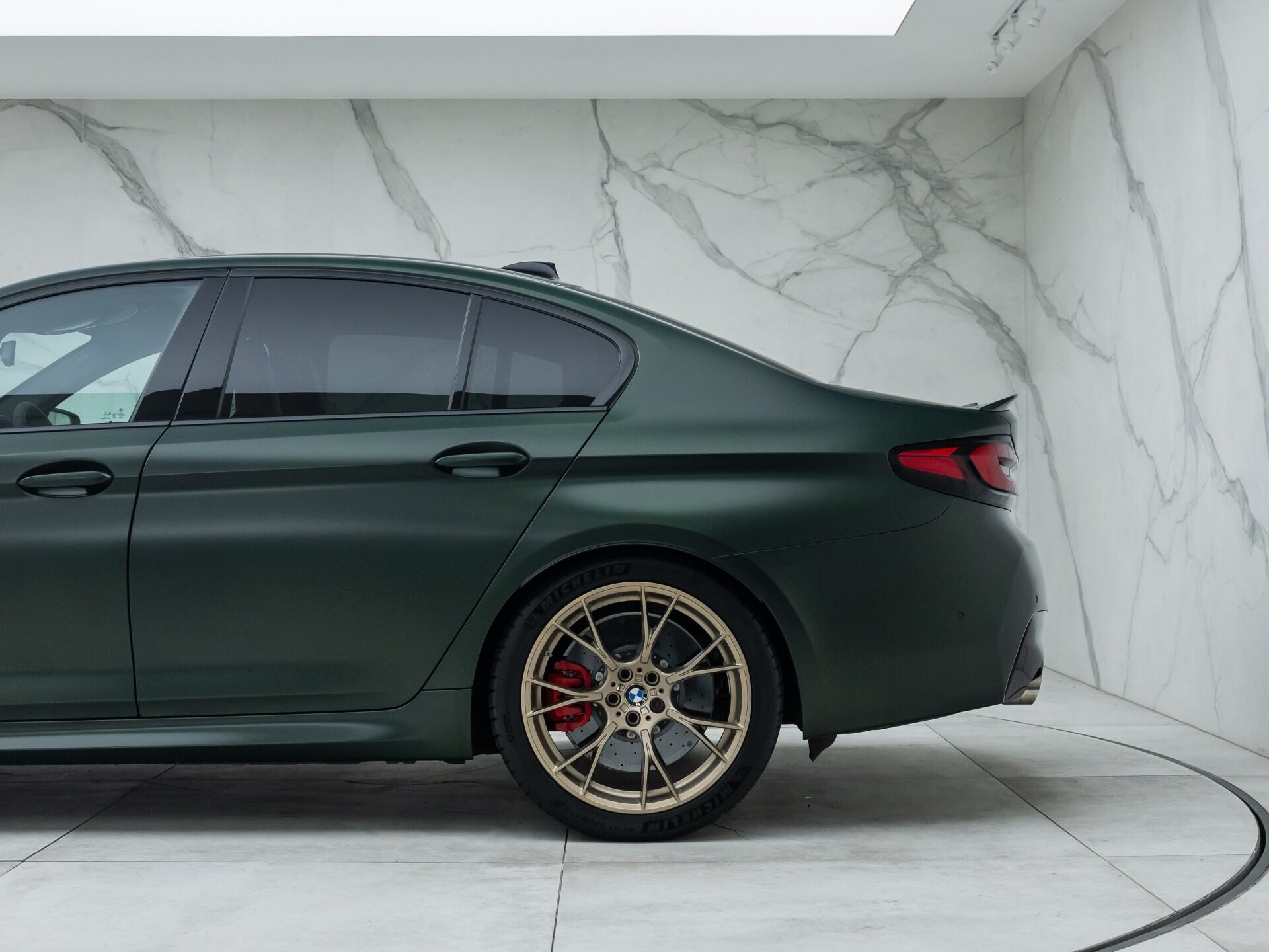 Used BMW M5 CS for sale | Individual Frozen Deep Green Metallic