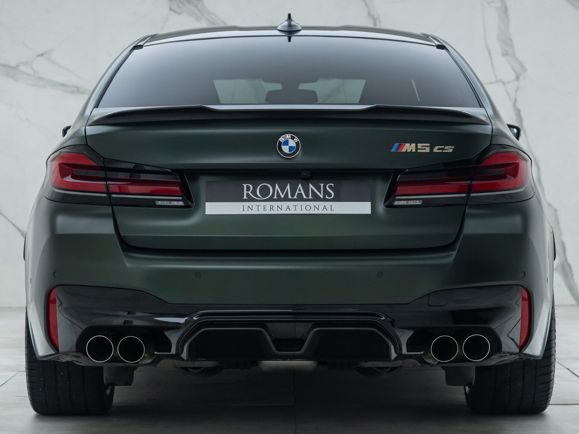 Used BMW M5 CS for sale | Individual Frozen Deep Green Metallic