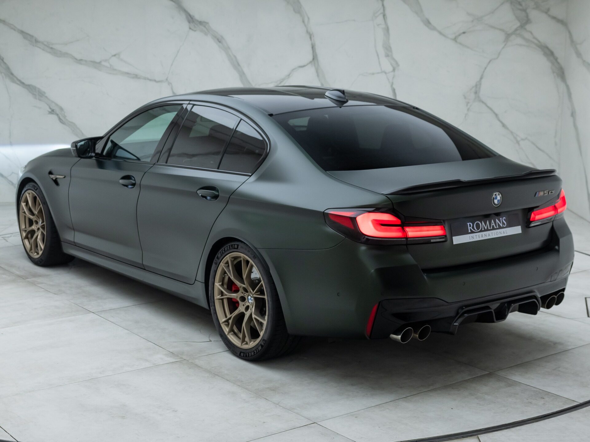 Used BMW M5 CS for sale | Individual Frozen Deep Green Metallic