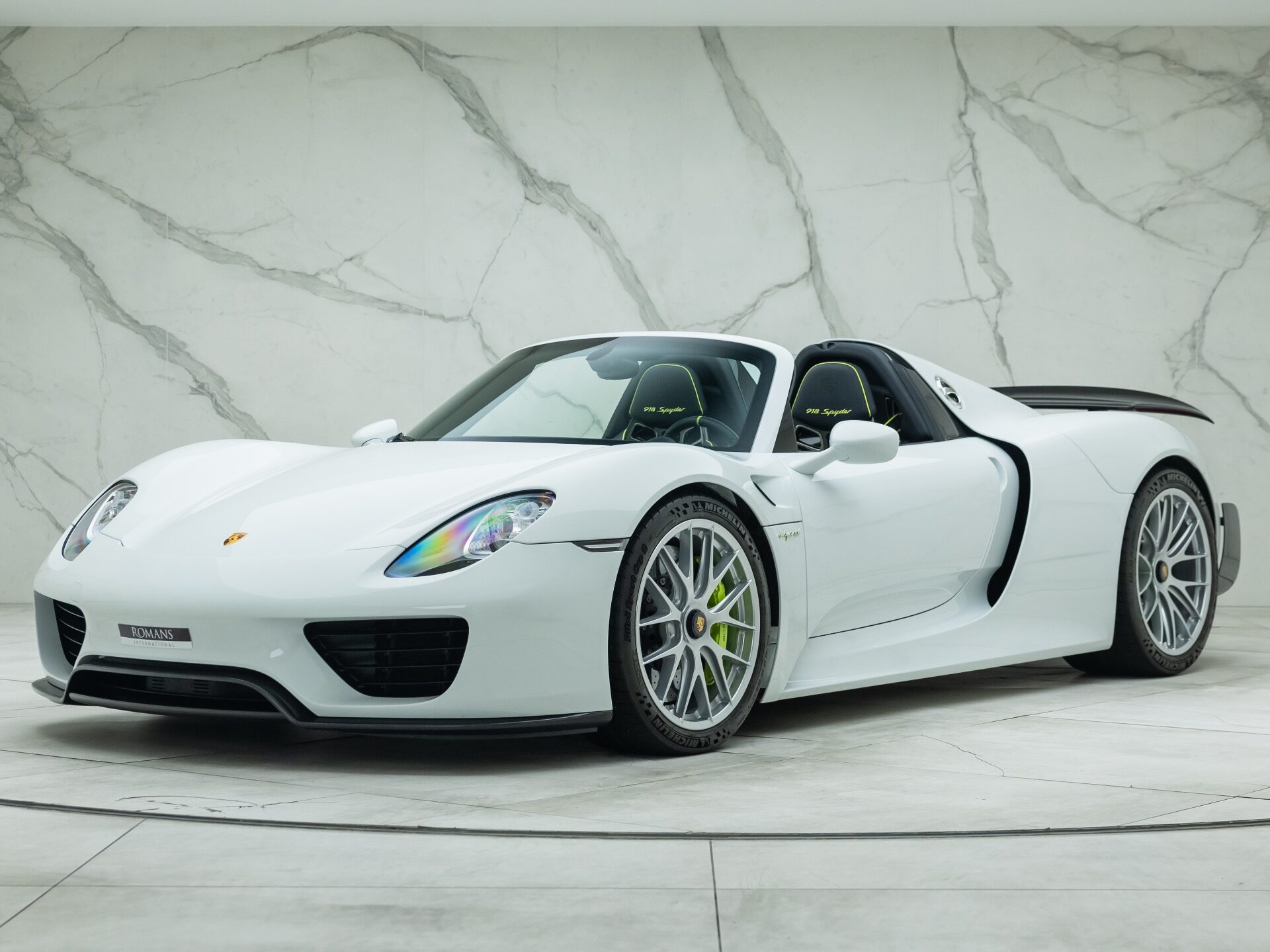 Used Porsche 918 Spyder for sale | Pure White