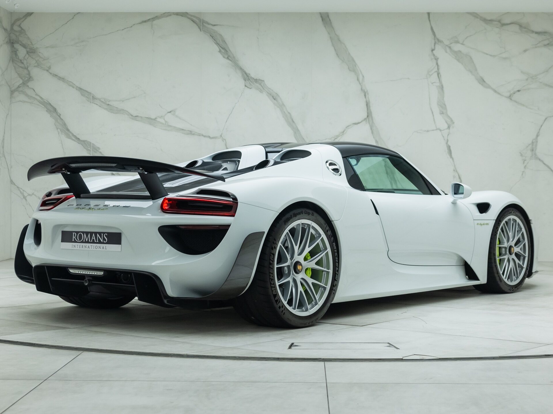 Used Porsche 918 Spyder for sale | Pure White