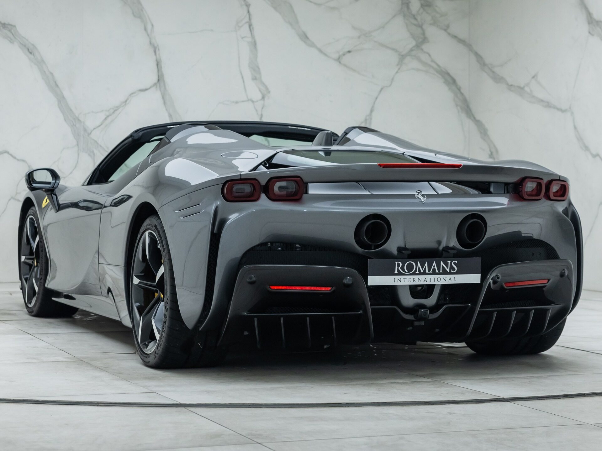 Used Ferrari SF90 Spider for sale | Grigio Ferro Metallic