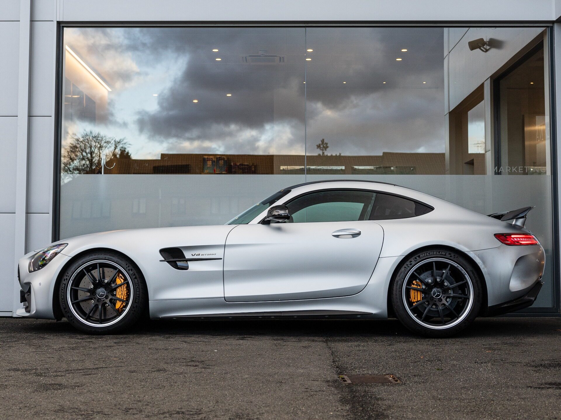 Used Mercedes-Benz AMG GT R for sale | Designo Iridium Silver Magno