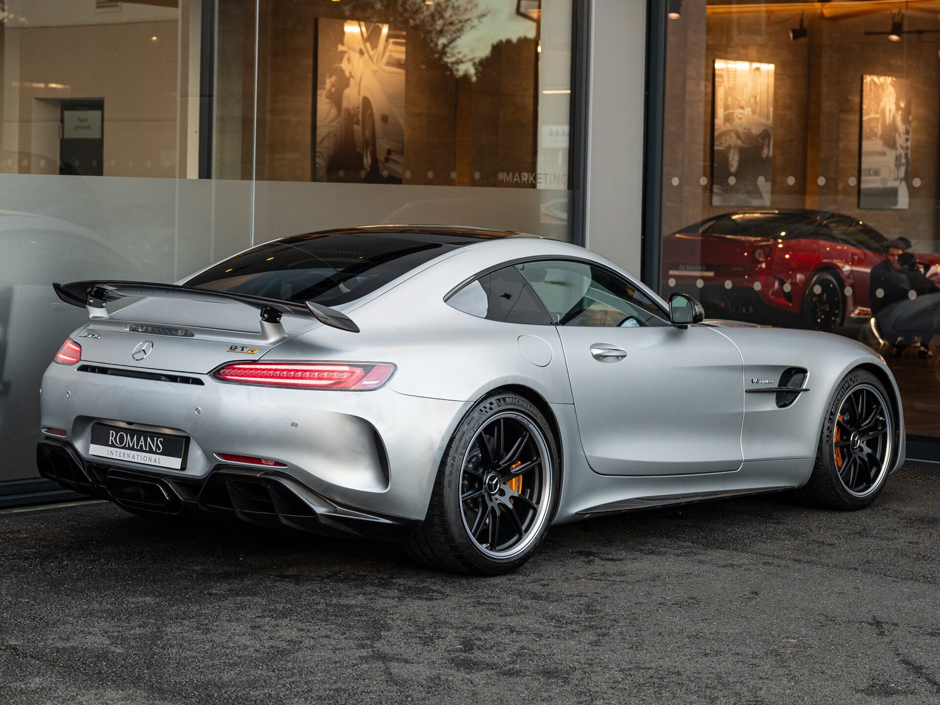 Used Mercedes-Benz AMG GT R for sale | Designo Iridium Silver Magno