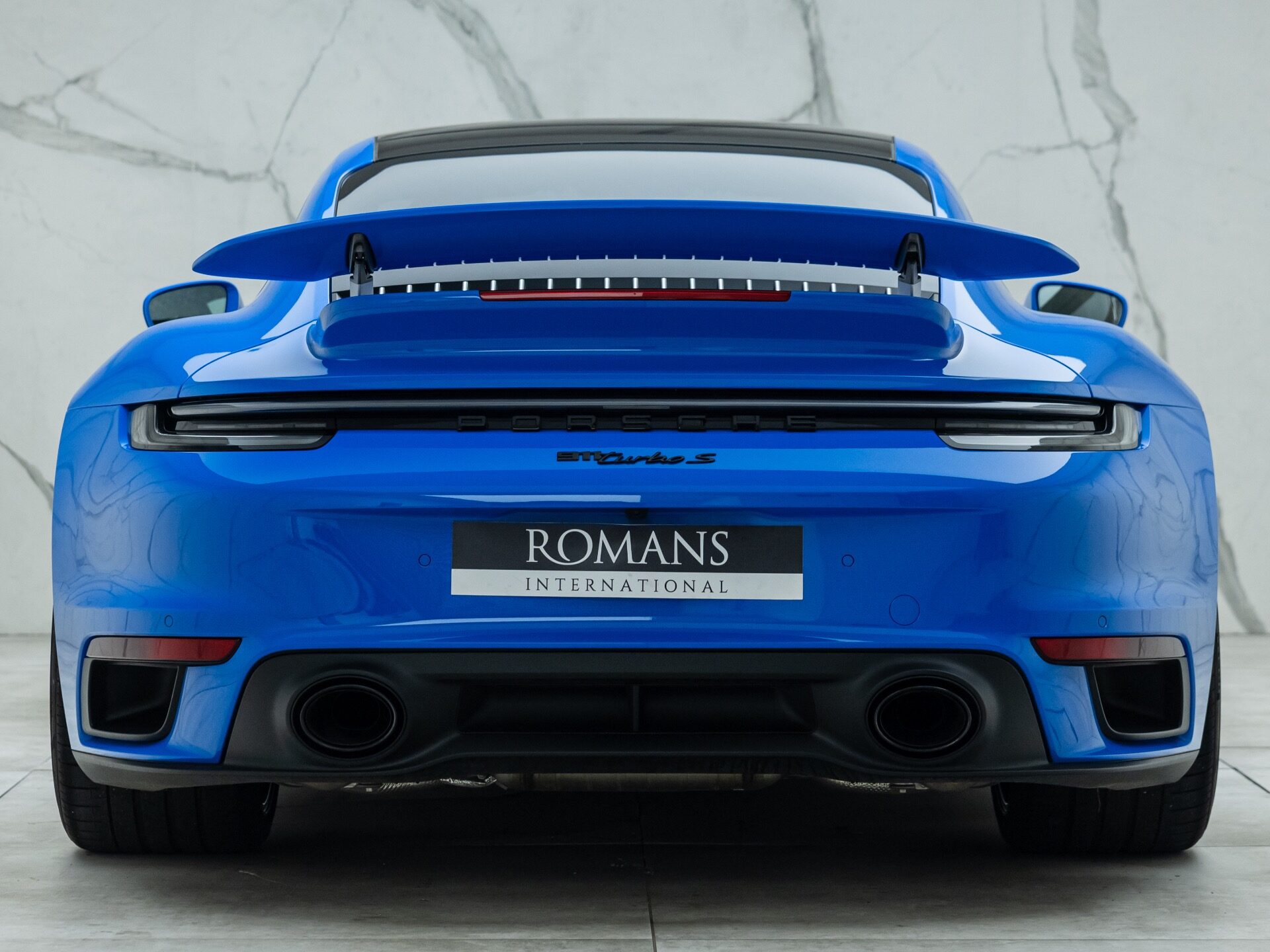 Used Porsche 911 Turbo S (992) for sale | Shark Blue