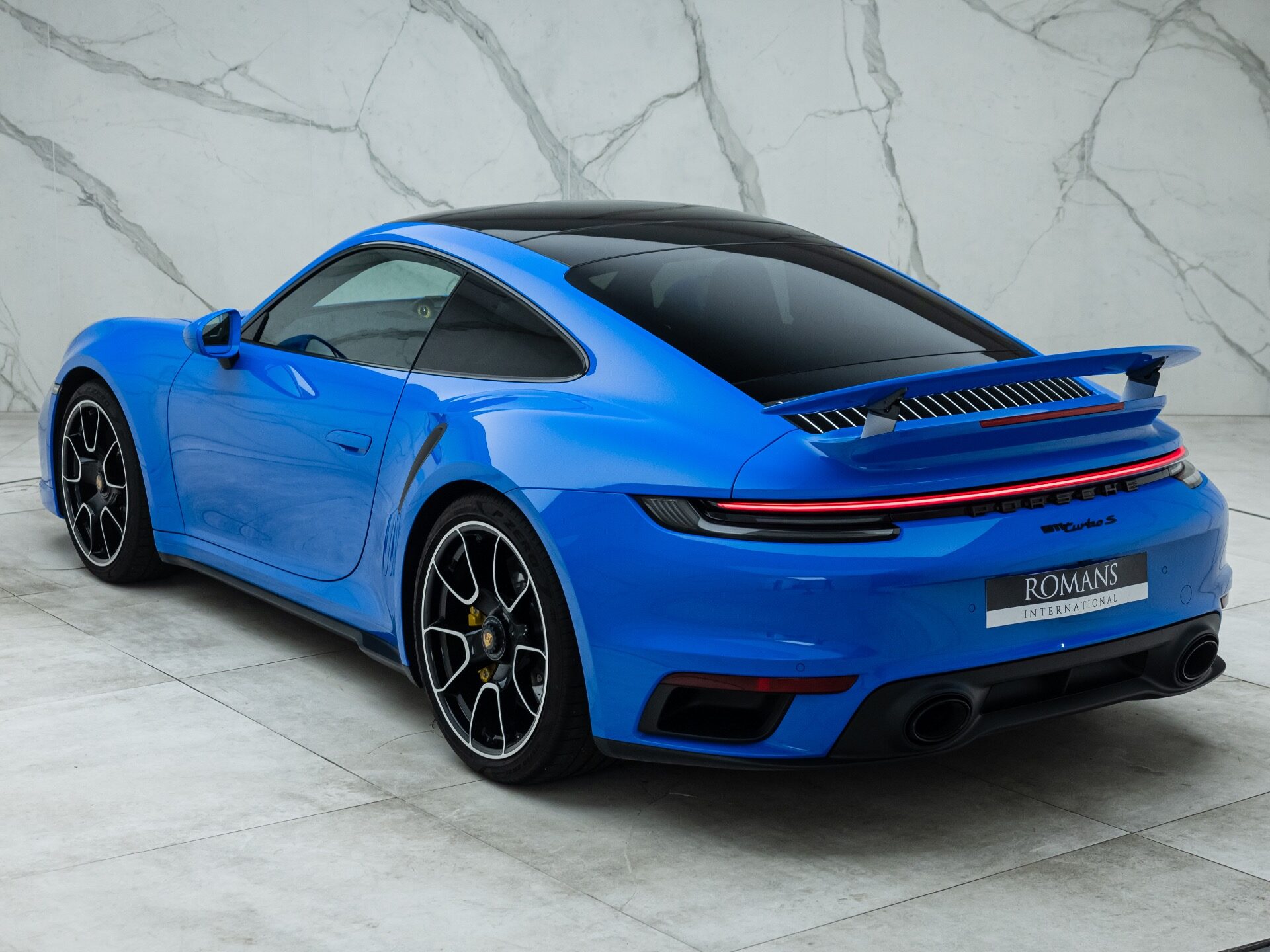 Used Porsche 911 Turbo S (992) for sale | Shark Blue