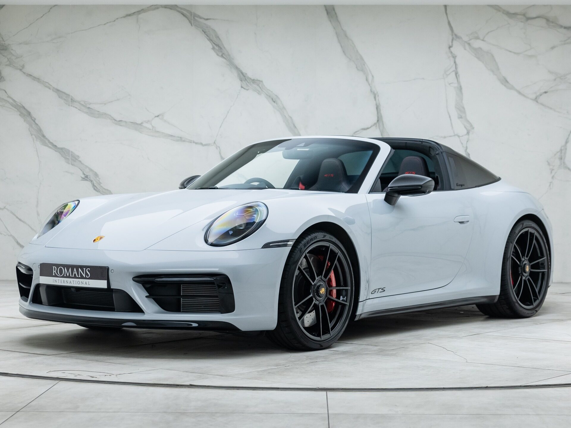 Used Porsche 911 Targa 4 GTS (992) for sale | Ice Grey Metallic