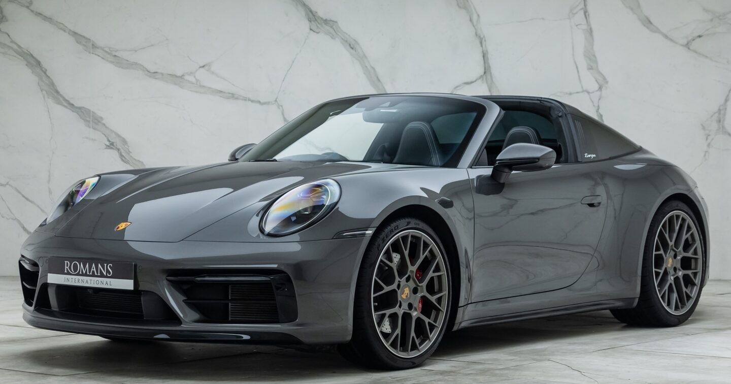 Used Porsche 911 Targa 4S (992) for sale | Agate Grey Metallic