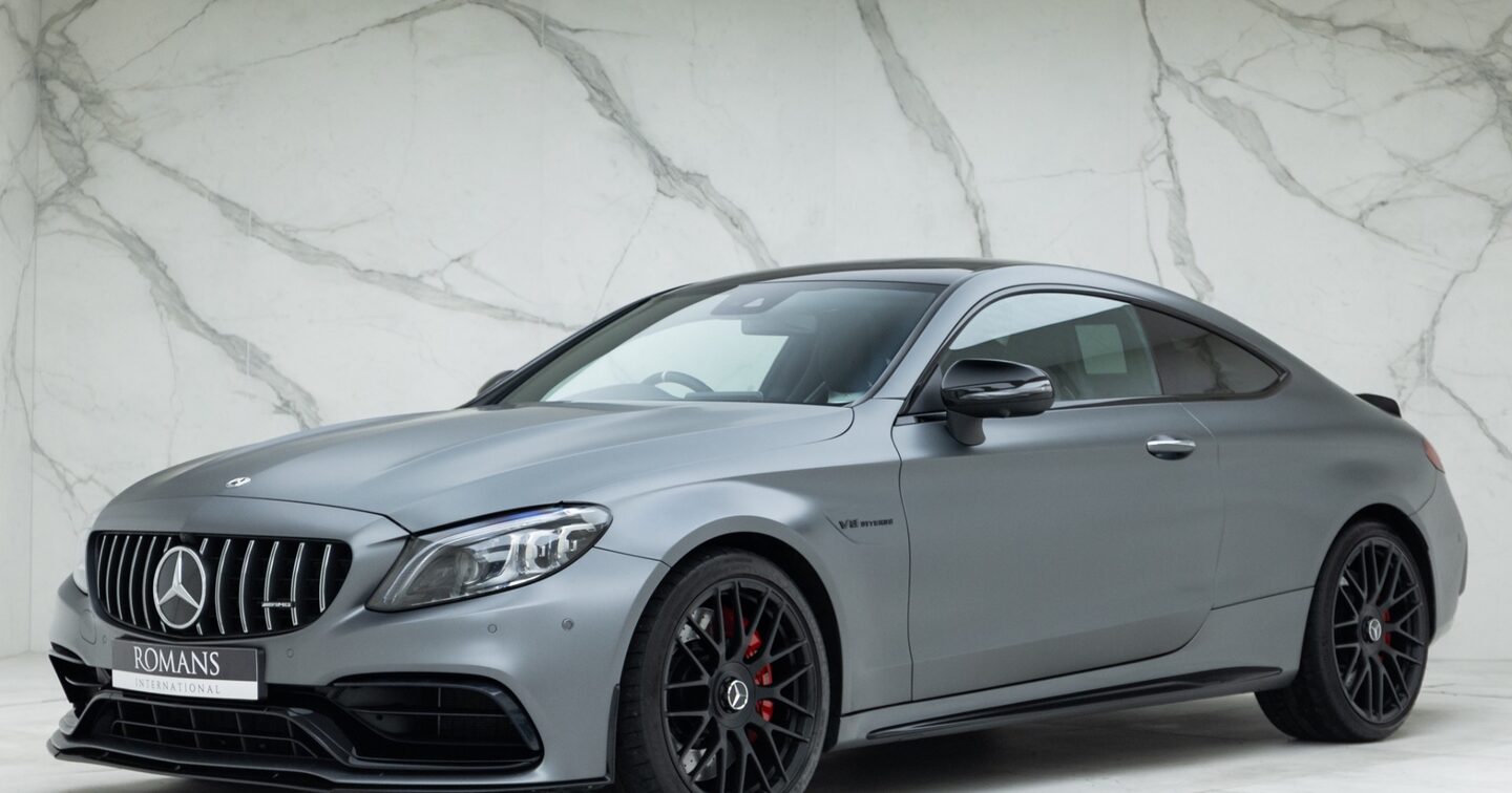 Used Mercedes-Benz C63 AMG S PREMIUM PLUS for sale | Designo Selenite ...