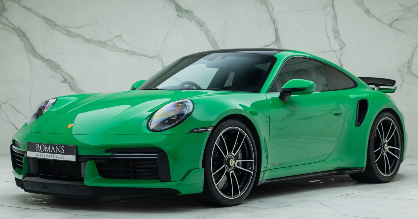 Used Porsche 911 Turbo S (992) for sale | Python Green