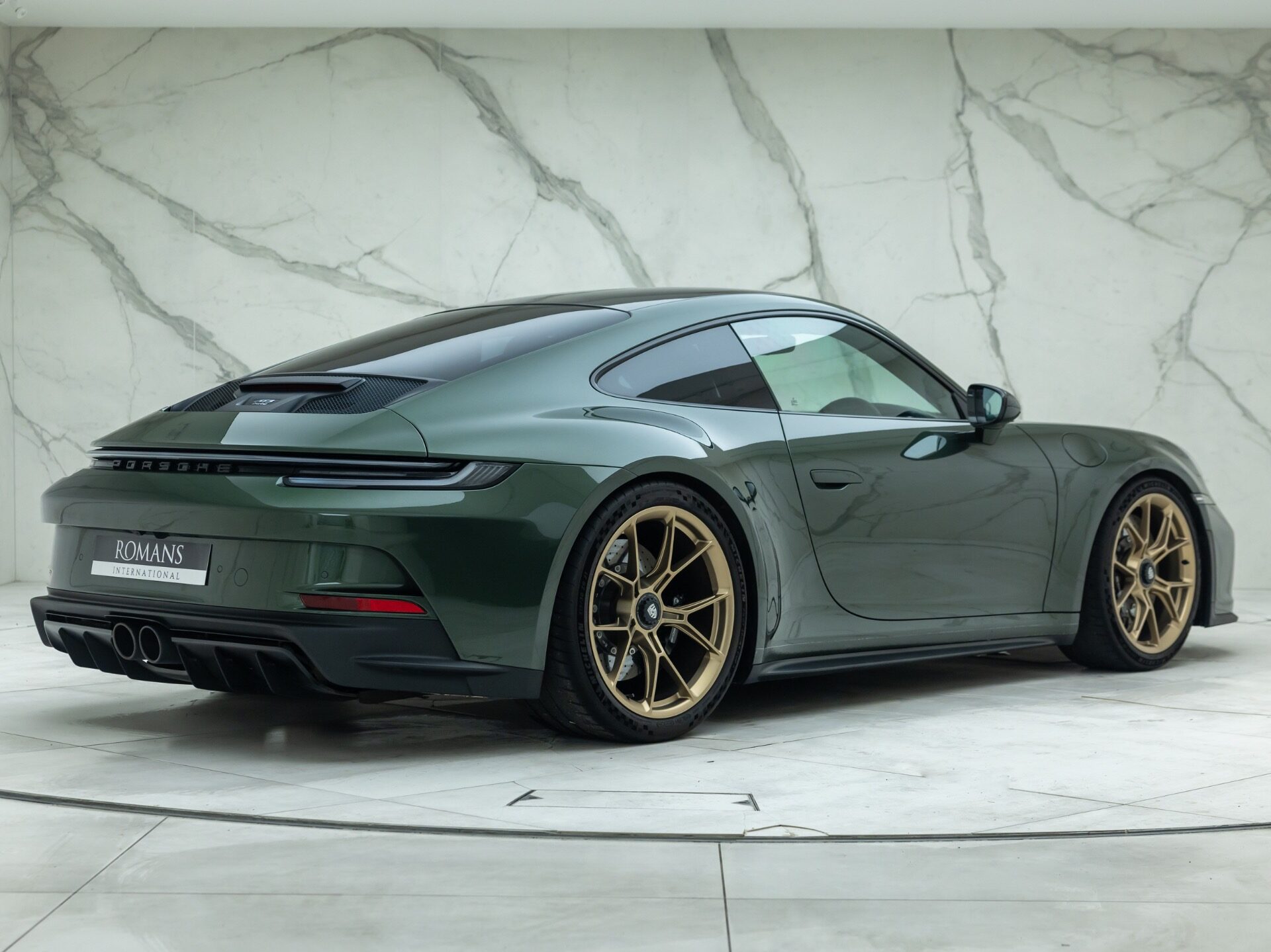 Used Porsche 911 GT3 TOURING (992) for sale | PTS Oak Green Metallic