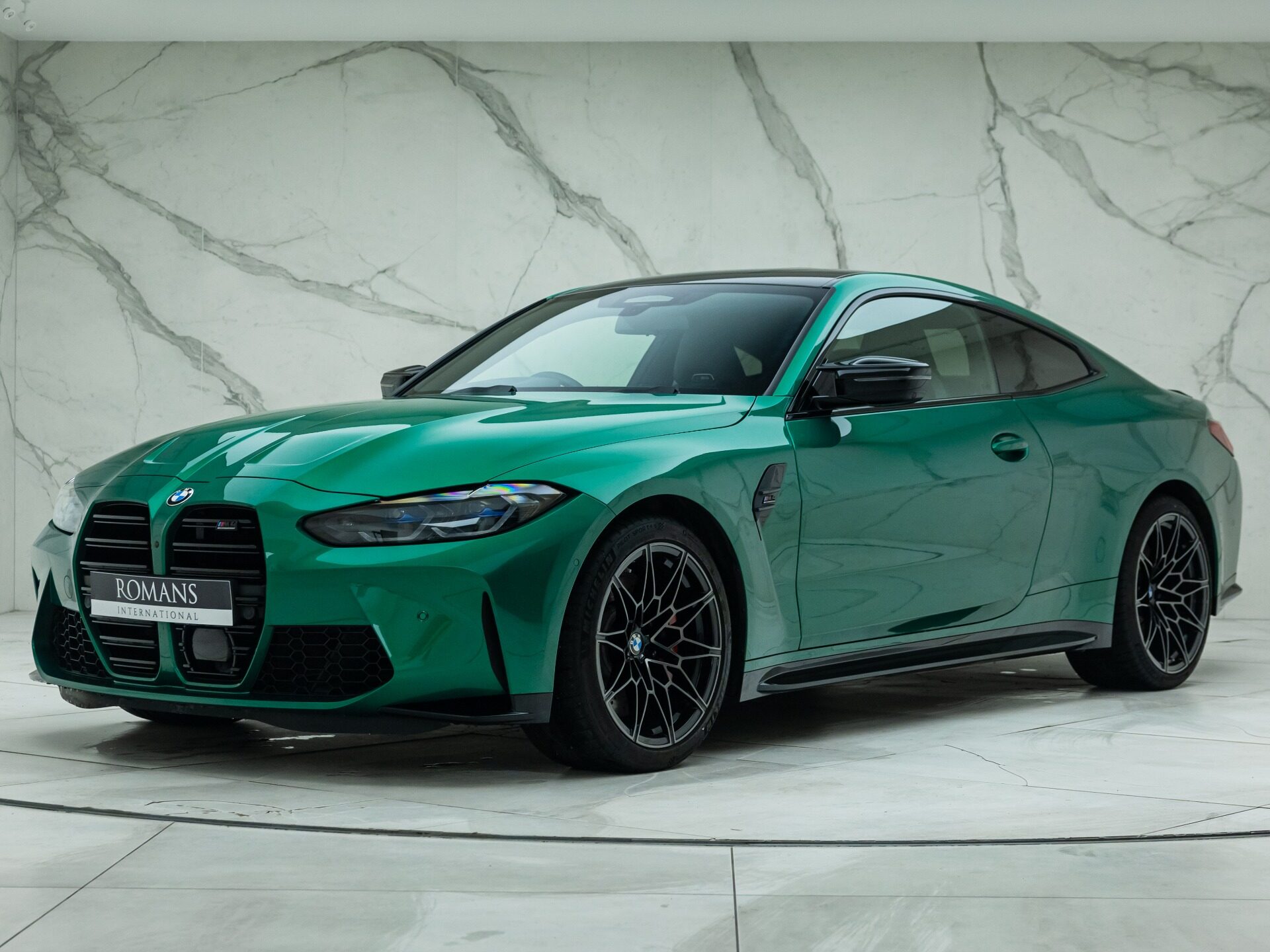 Used BMW M4 COMPETITION M XDRIVE for sale | Isle of Man Green Metallic
