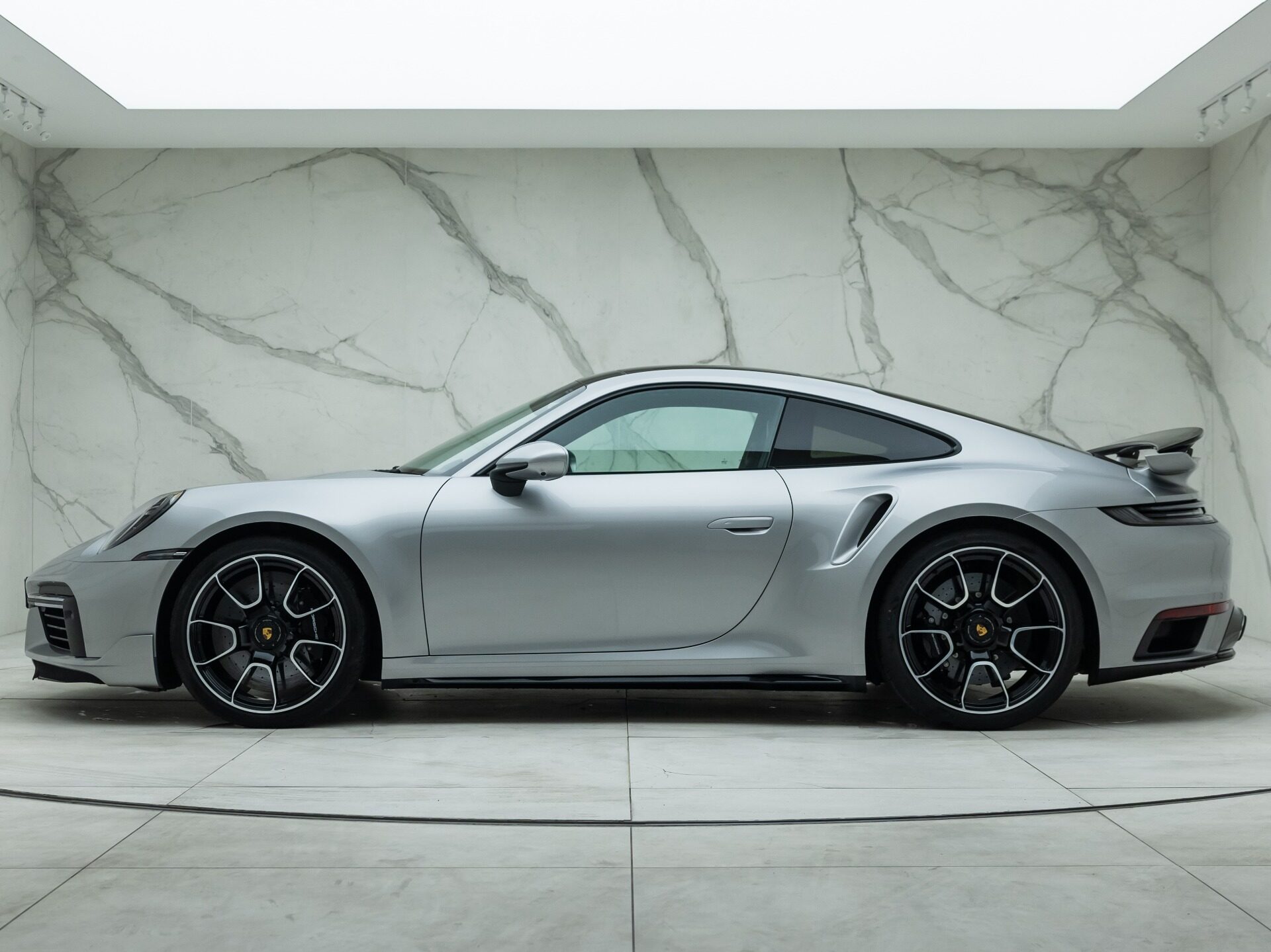 Used Porsche 911 Turbo S (992) for sale | GT Silver Metallic