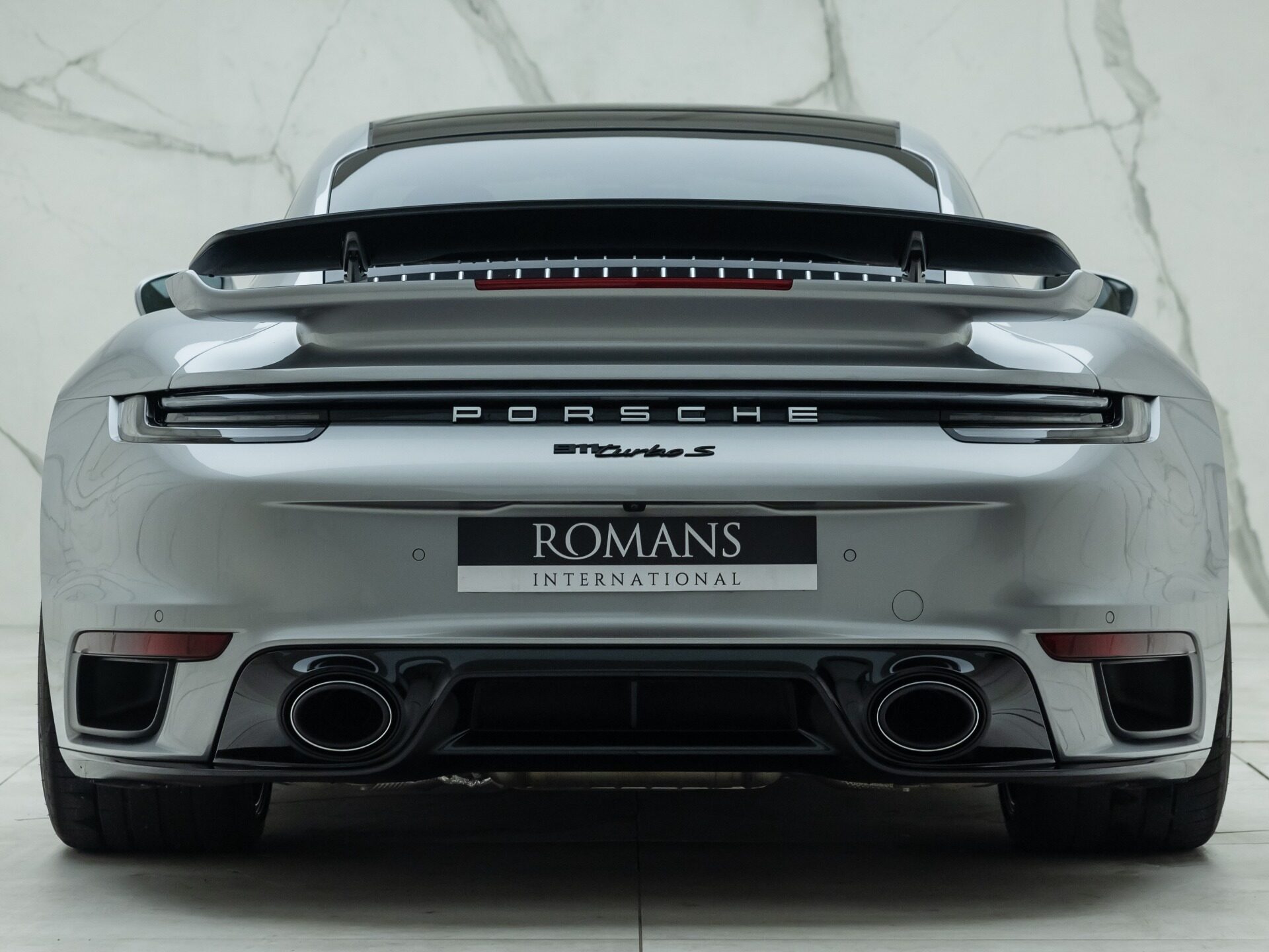 Used Porsche 911 Turbo S (992) for sale | GT Silver Metallic