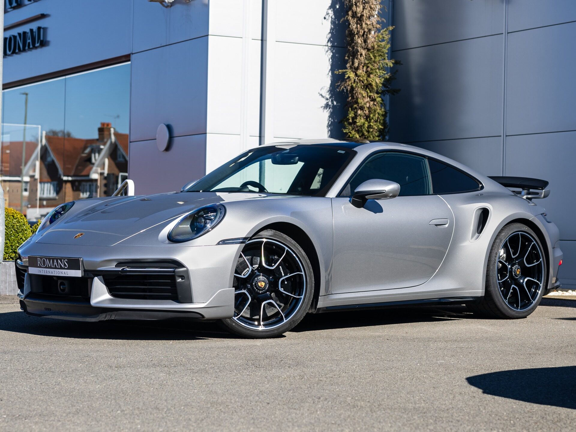 Used Porsche 911 Turbo S (992) for sale | GT Silver Metallic