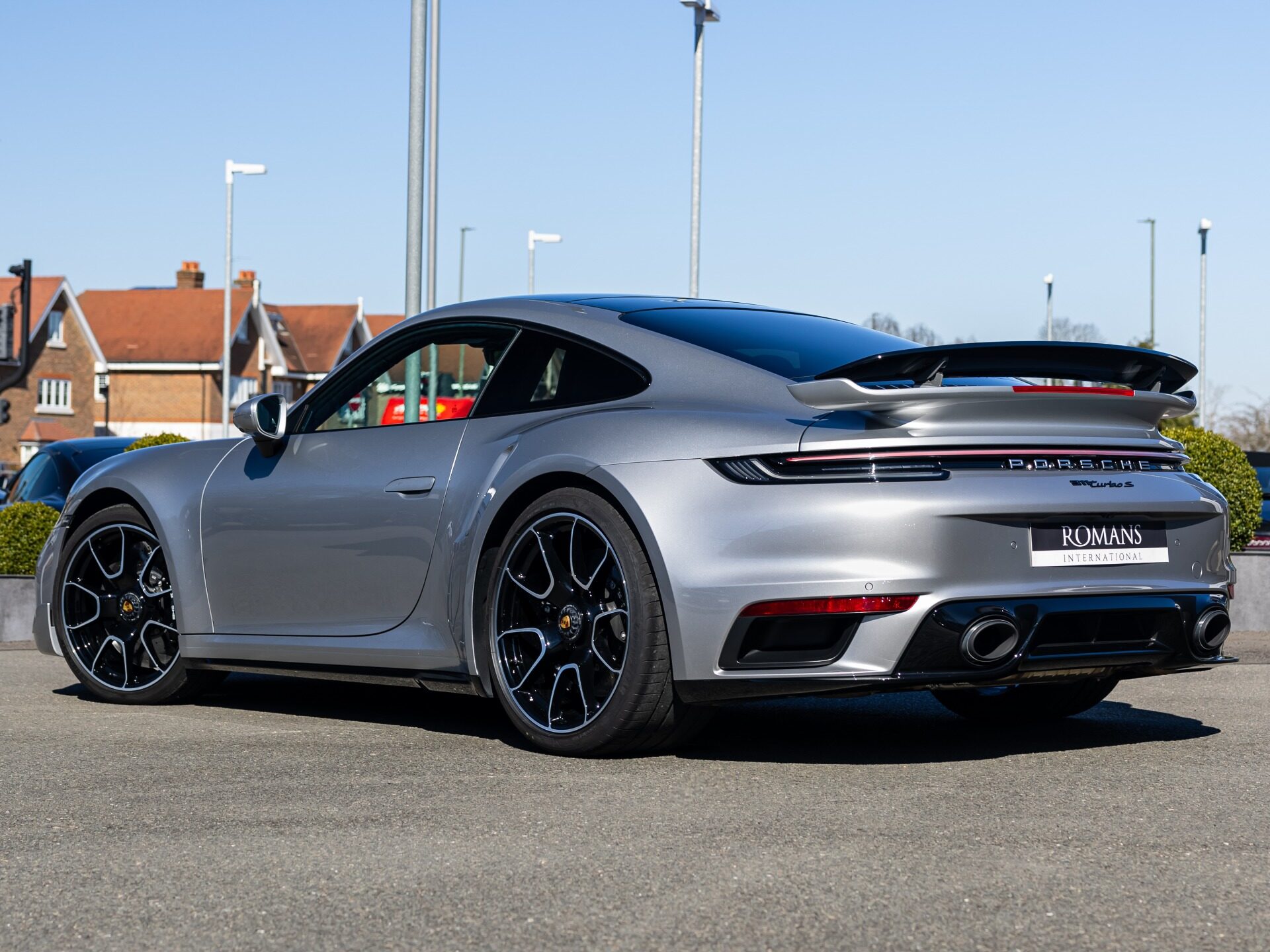Used Porsche 911 Turbo S (992) for sale | GT Silver Metallic