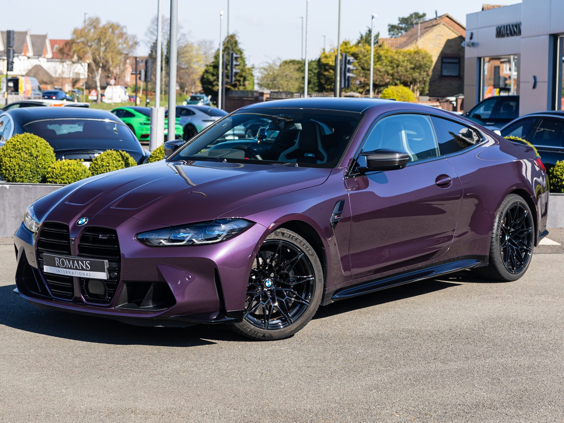 Used BMW M4 COMPETITION for sale | Daytona Violet Metallic