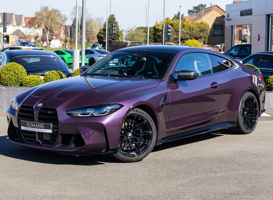 Used BMW M4 COMPETITION for sale | Daytona Violet Metallic