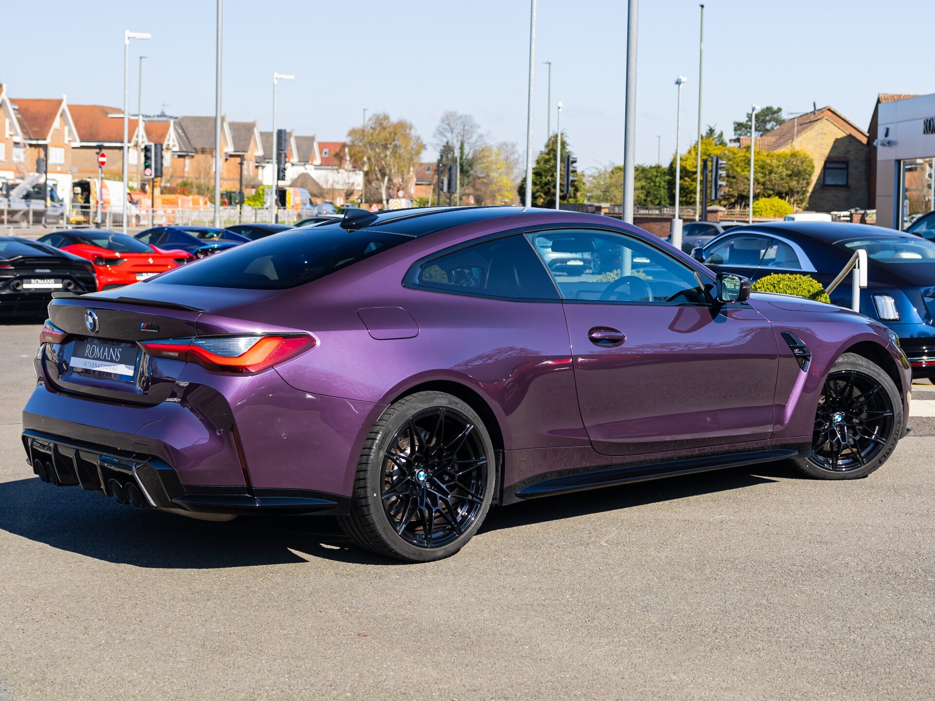 Used BMW M4 COMPETITION for sale | Daytona Violet Metallic